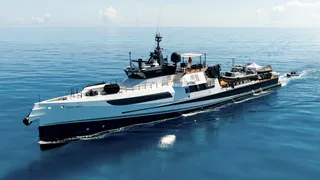 55m Damen Yachting explorer-support vessel Axis sold in-house